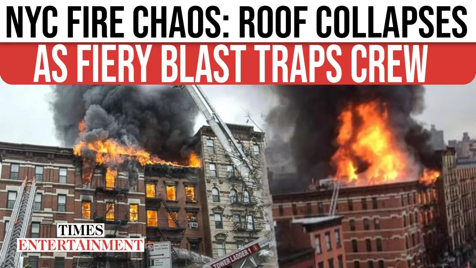 NYC apartment turns into fireball as exploding flames shatter windows ...