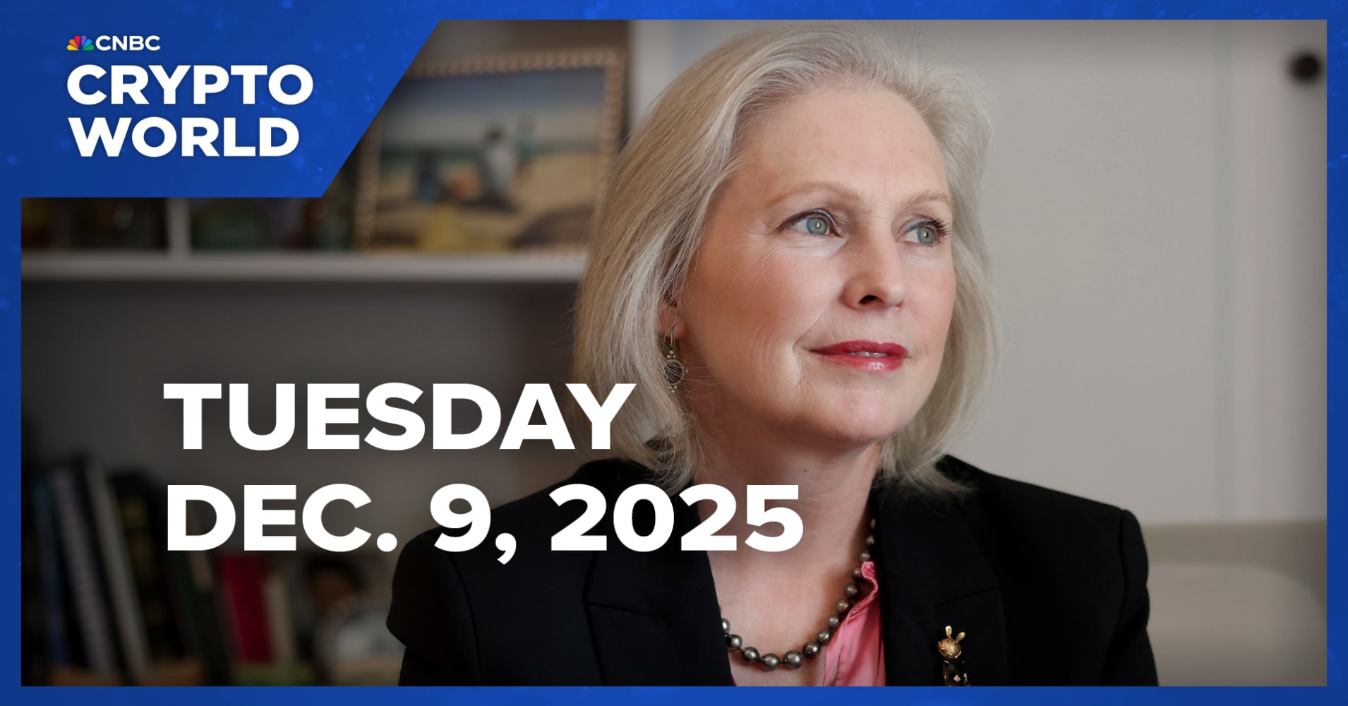Sen. Gillibrand says 'nothing is holding up' progress on crypto market ...