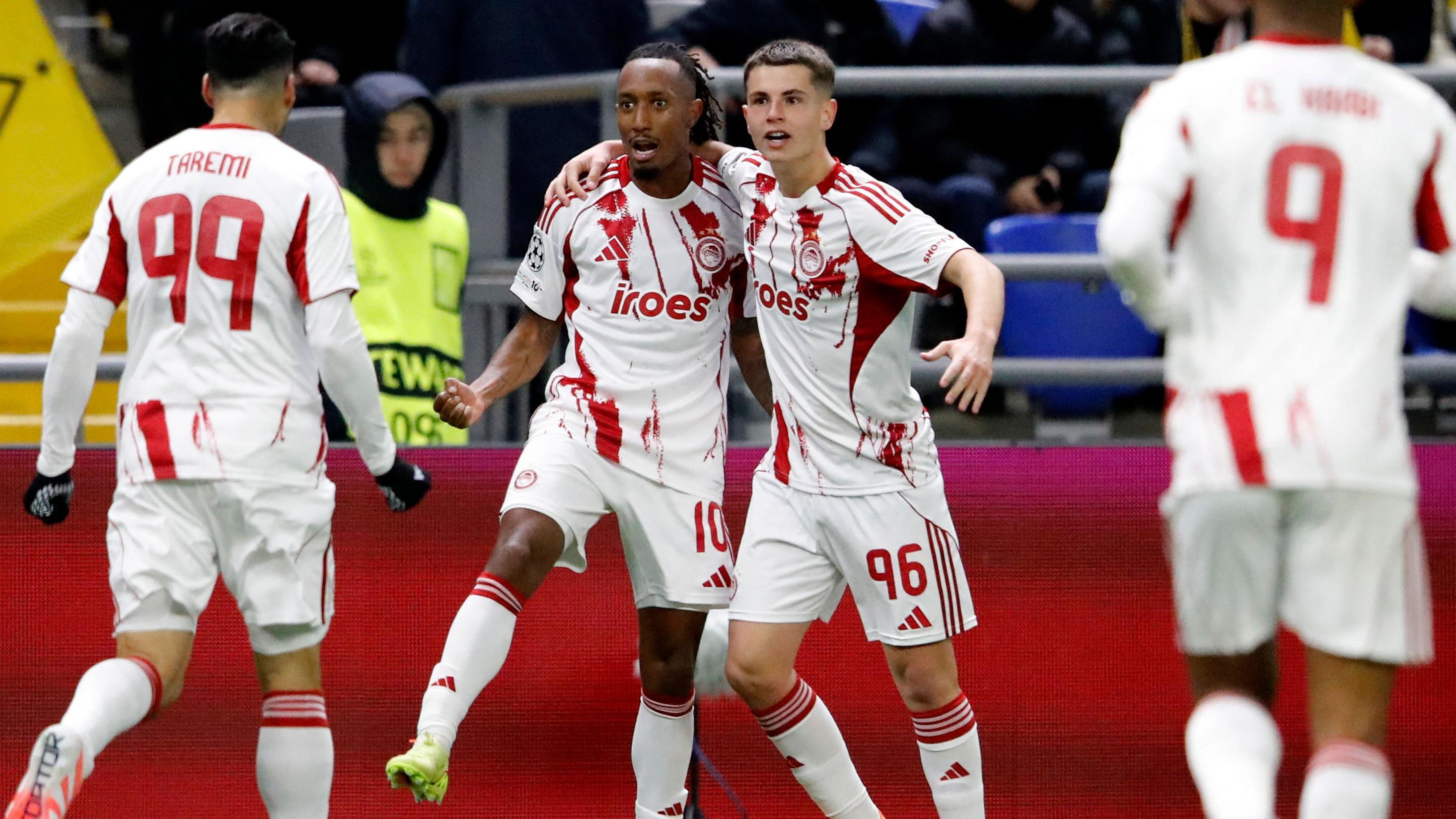 Olympiacos end 12-match away losing streak in Kairat