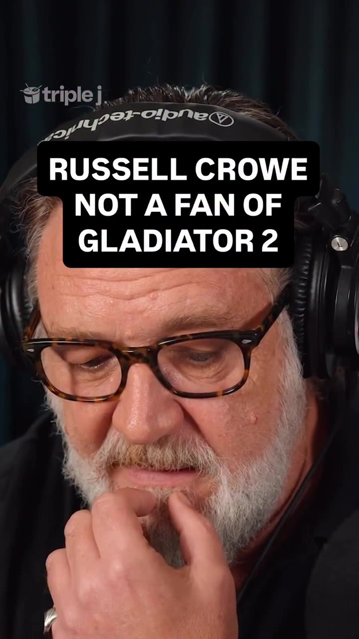 Russell Crowe slams sequel to his Oscar-winning film