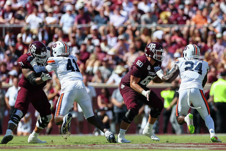 Texas A&M lands 6 on All-SEC football teams, led by KC Concepcion ...