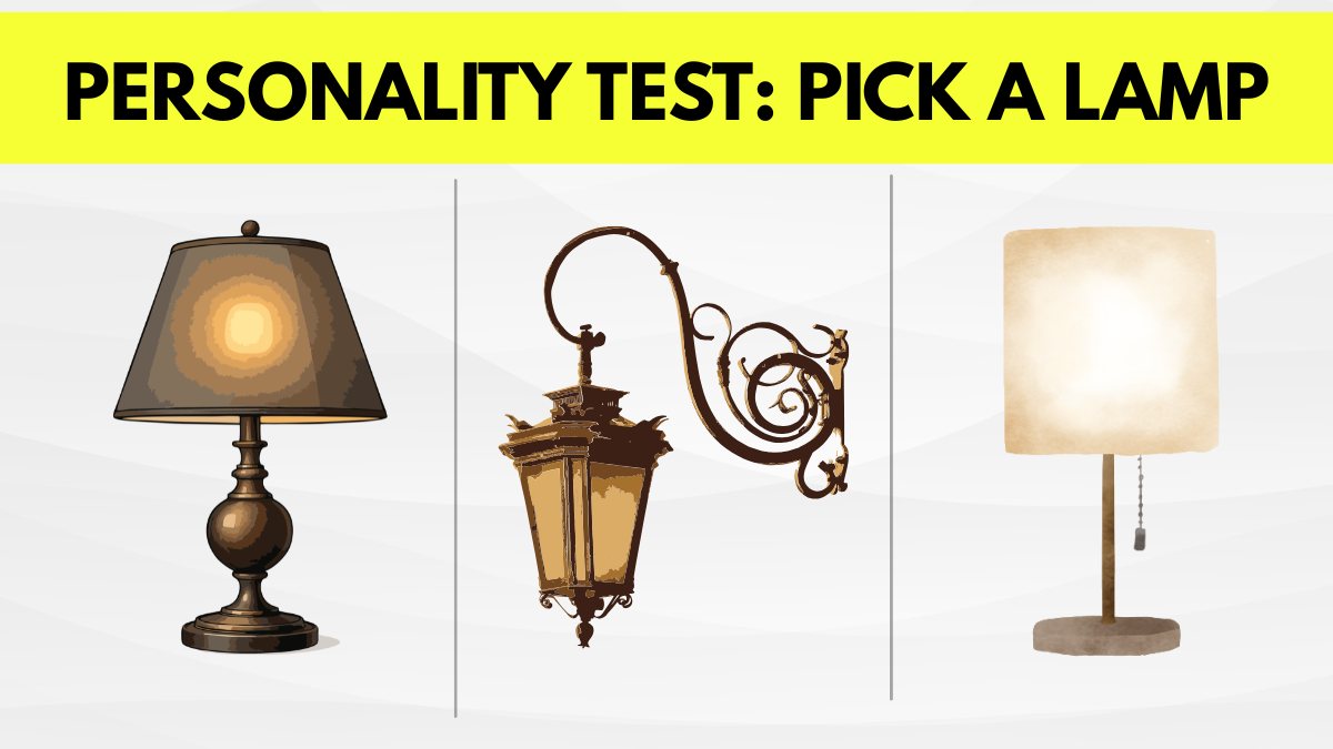 Personality test: Choose a lamp to reveal your work style!