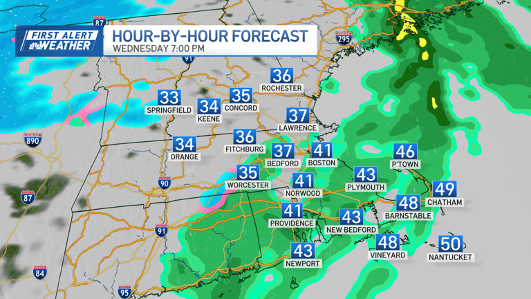 Parts of NH, western Mass. could see snow Wednesday. Larger storm this ...