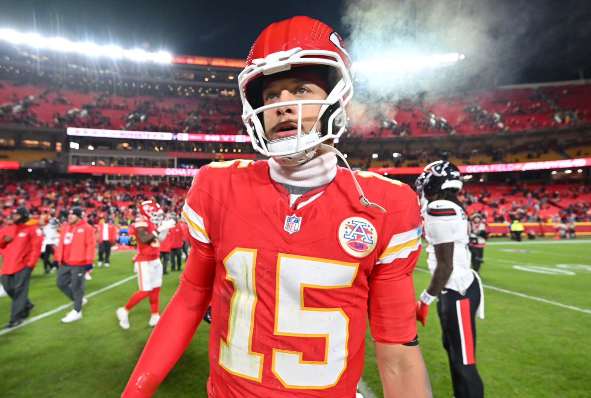The excuse is already flying for Patrick Mahomes after missing playoffs