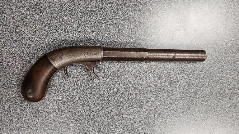 'Old-timey musket' used to rob liquor store, arrest made, police say