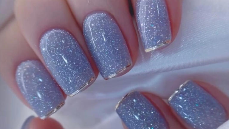 Baby blue nails: 6 diseños irresistibles para un look elegante en ...