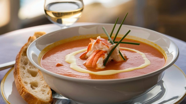 The luxurious difference between bisque and soup