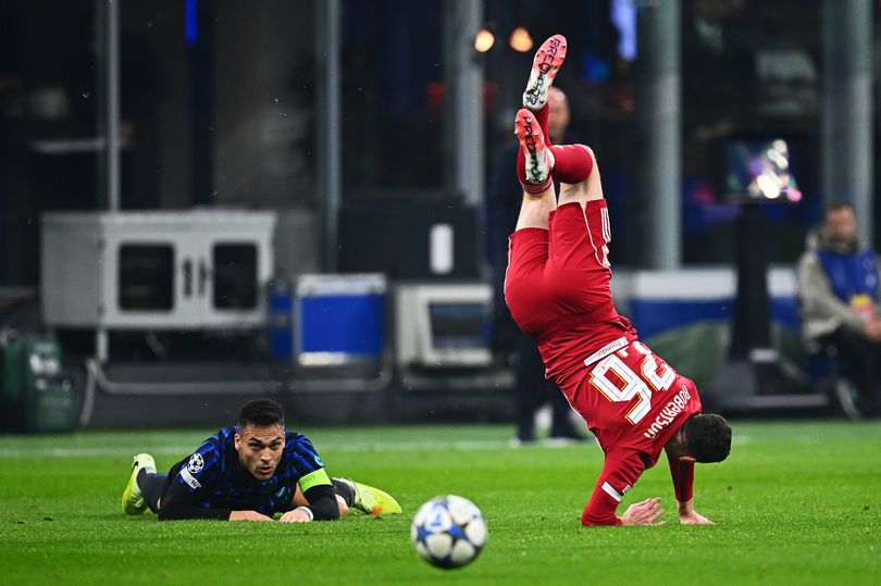 Liverpool handed red card verdict after 'nasty challenge' vs Inter Milan