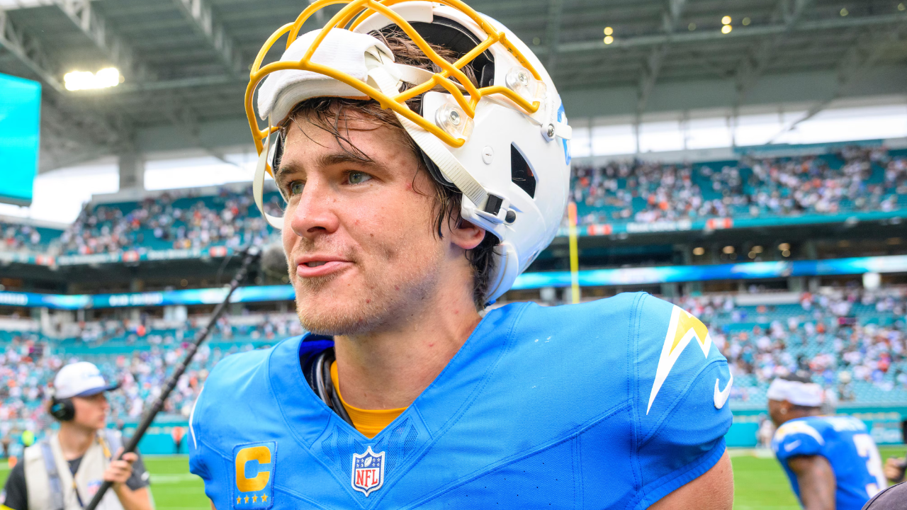 Justin Herbert sparks backlash after trying to skip interview; Kayce ...