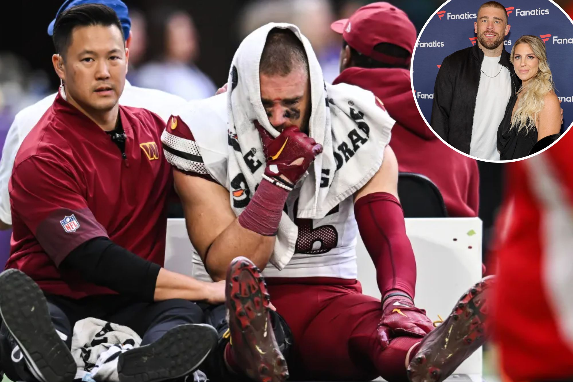 Commanders’ Zach Ertz speaks out after devastating ACL injury