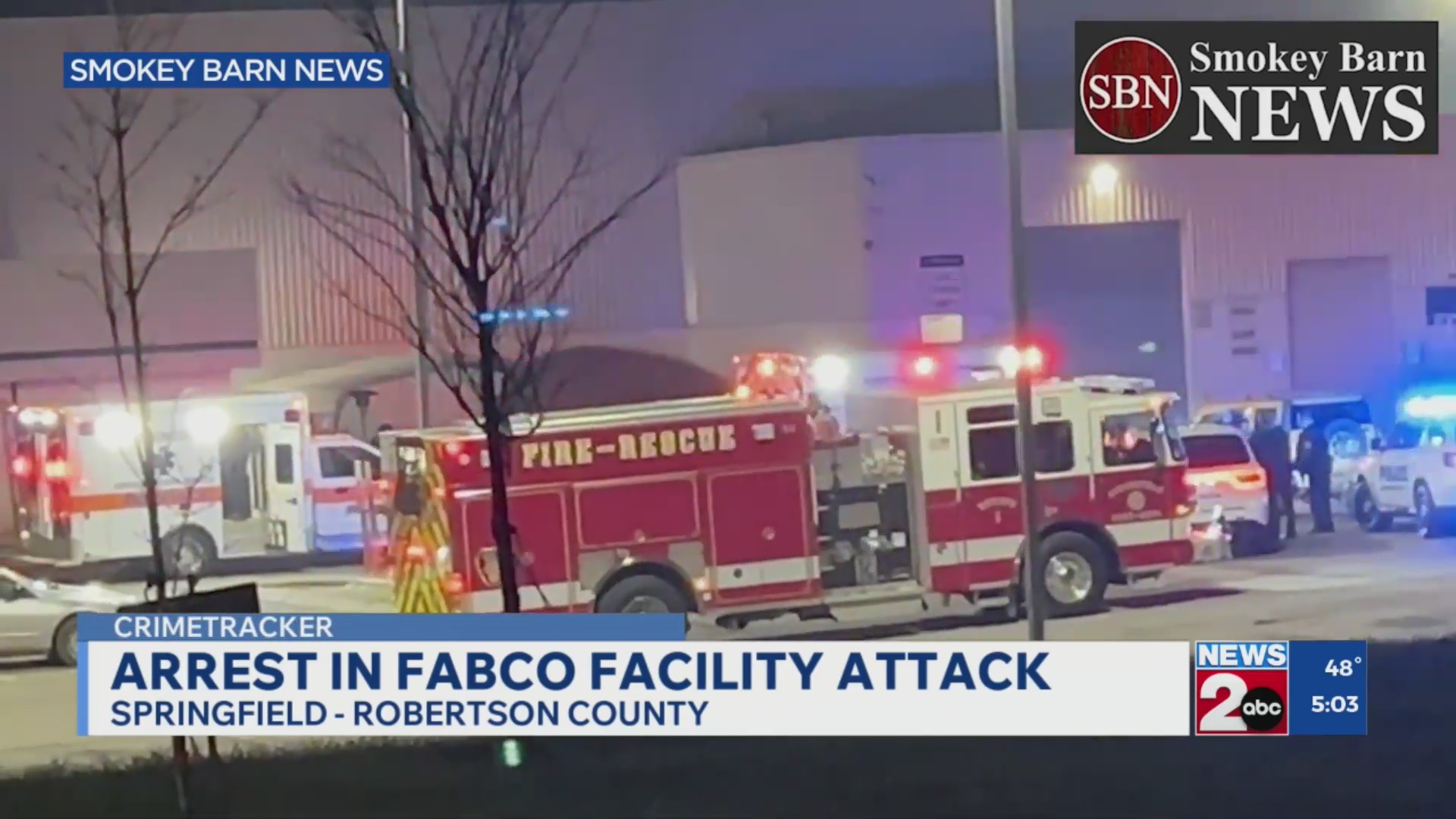 Arrest made in Springfield, TN facility attack