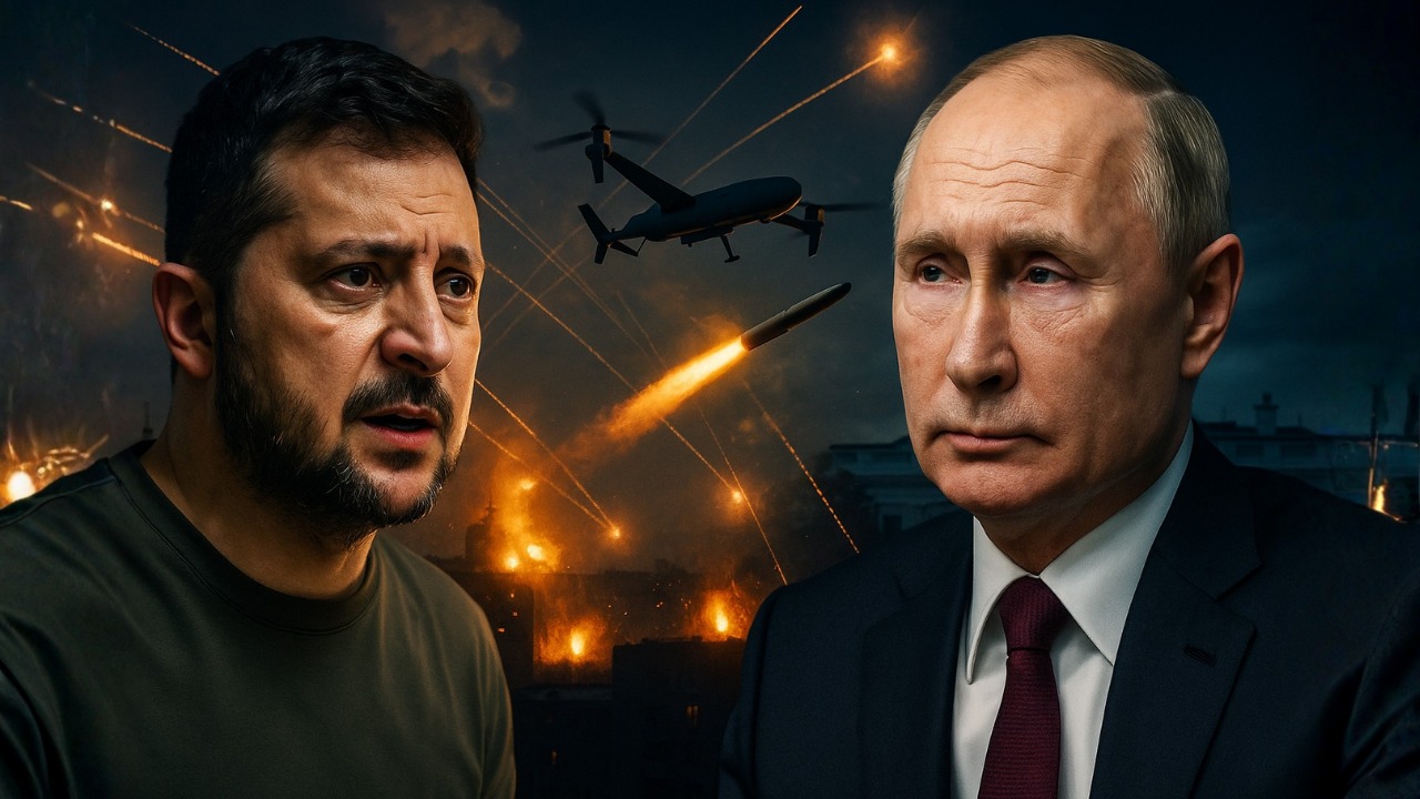 Russia strikes Ukraine just before peace talks with US