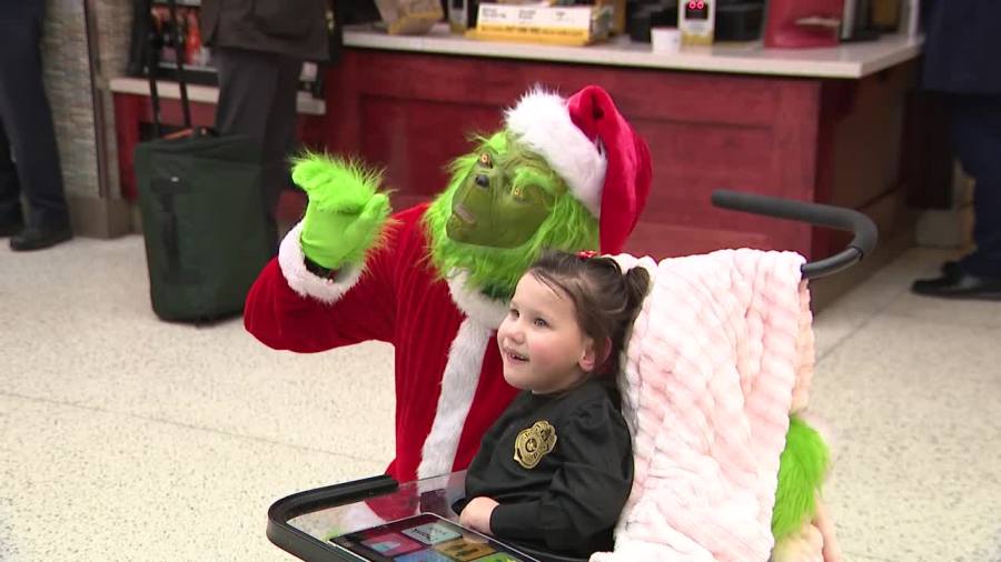 ‘Pretty magical’: Local kids fly to the ‘North Pole’ to see Santa