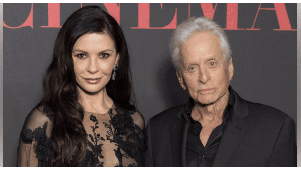Pics of Michael Douglas & Catherine Zeta-Jones that make their age gap ...
