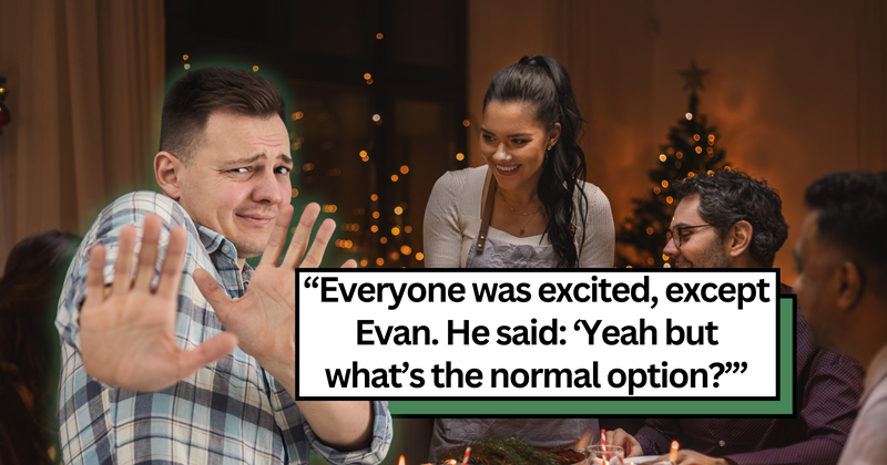 Dinner guest Evan refuses to eat non-bland food and demands 32-year-old ...