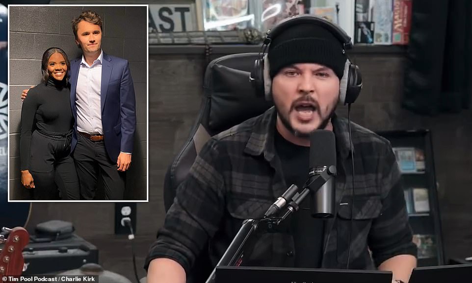 Right-wing podcaster's foul-mouthed rant at Candace Owens