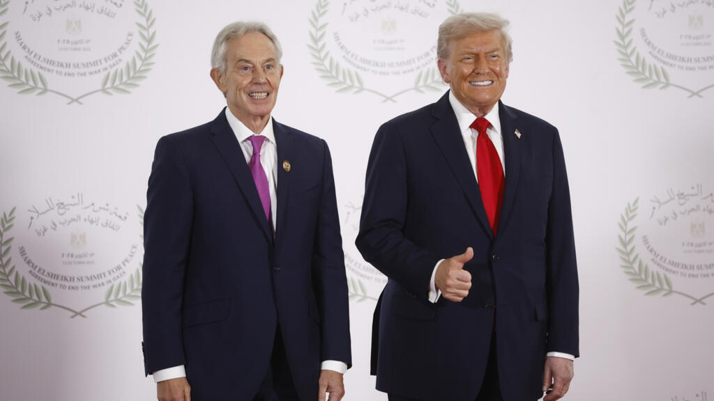 Conseil de la paix pour Gaza : Donald Trump s’entoure de Tony Blair et ...