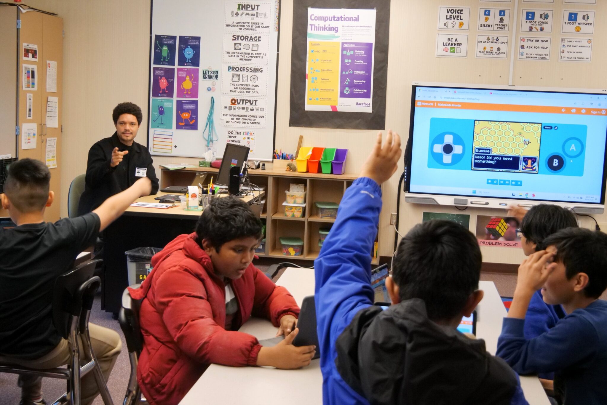 ‘We are all kids in the age of AI’: Trevor Noah teaches 5th graders ...