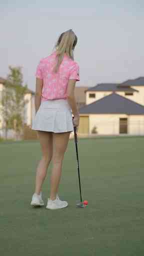 There's something magical about golfing in the evening ⛳️