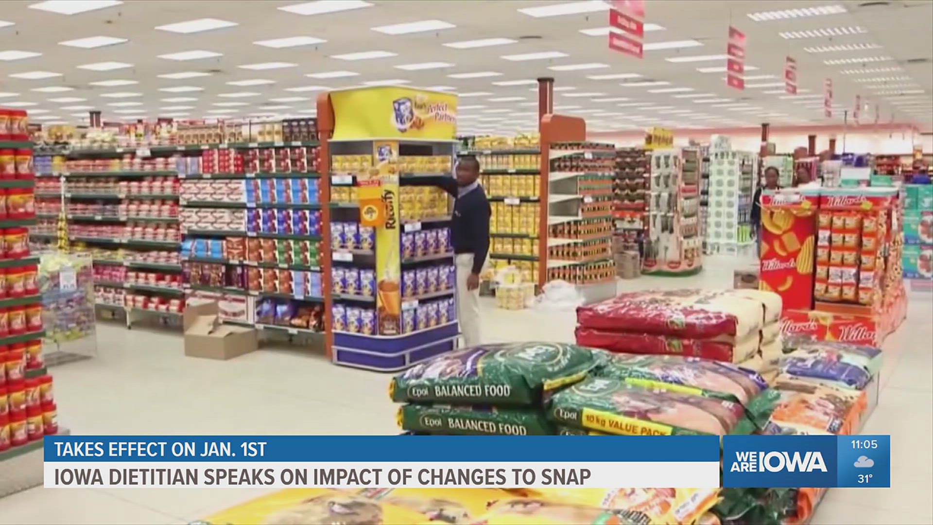 SNAP program changes in Iowa set to begin Jan. 1