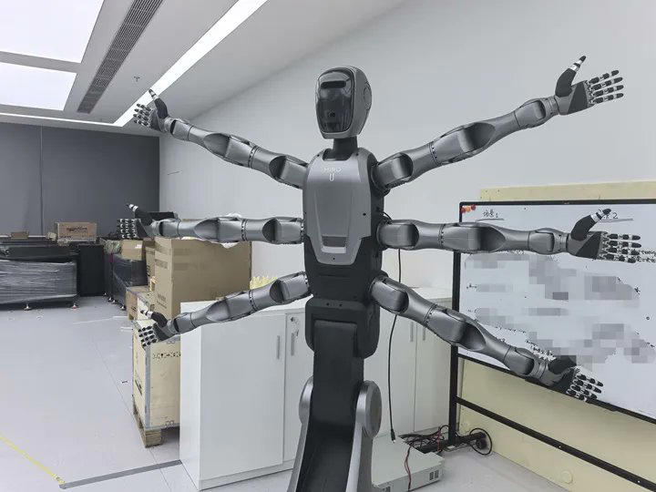 Midea apresenta Miro U, robô humanoide de seis braços para linhas de ...