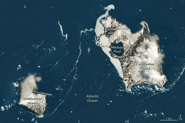 NASA captures remote volcanic islands in unprecedented clarity