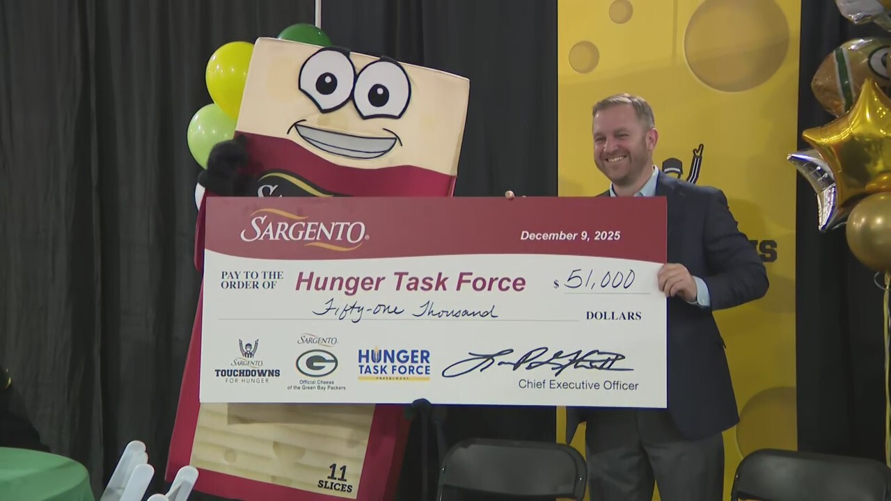 Hunger Task Force donation
