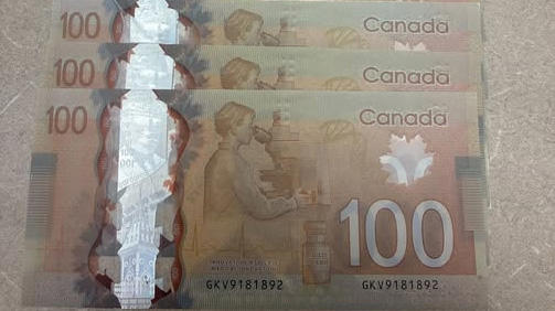 Edmonton police issue warning about counterfeit $100 bills