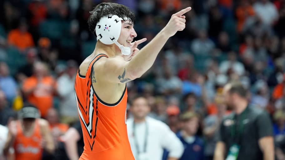 Oklahoma State freshman Ronnie Ramirez is staking his claim on 133