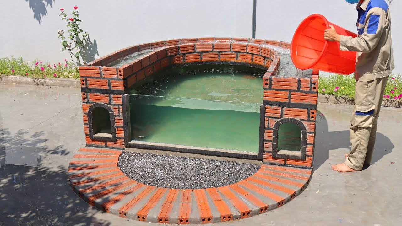 Build a giant outdoor fish tank: Step-by-step guide