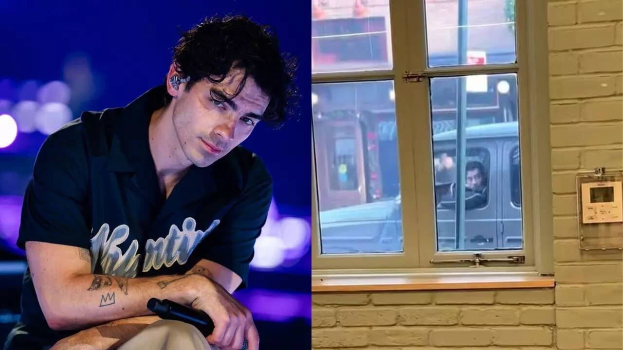 The Jonas Brothers star Joe Jonas goes viral after fan catches him ...