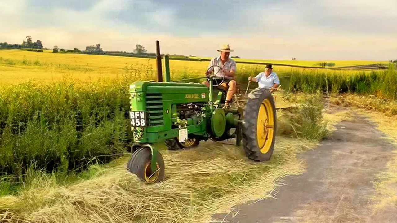 1941 John Deere Model B in action
