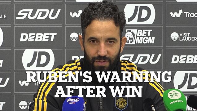 Amorim sends warning to Man United players after 4-1 win at Wolves