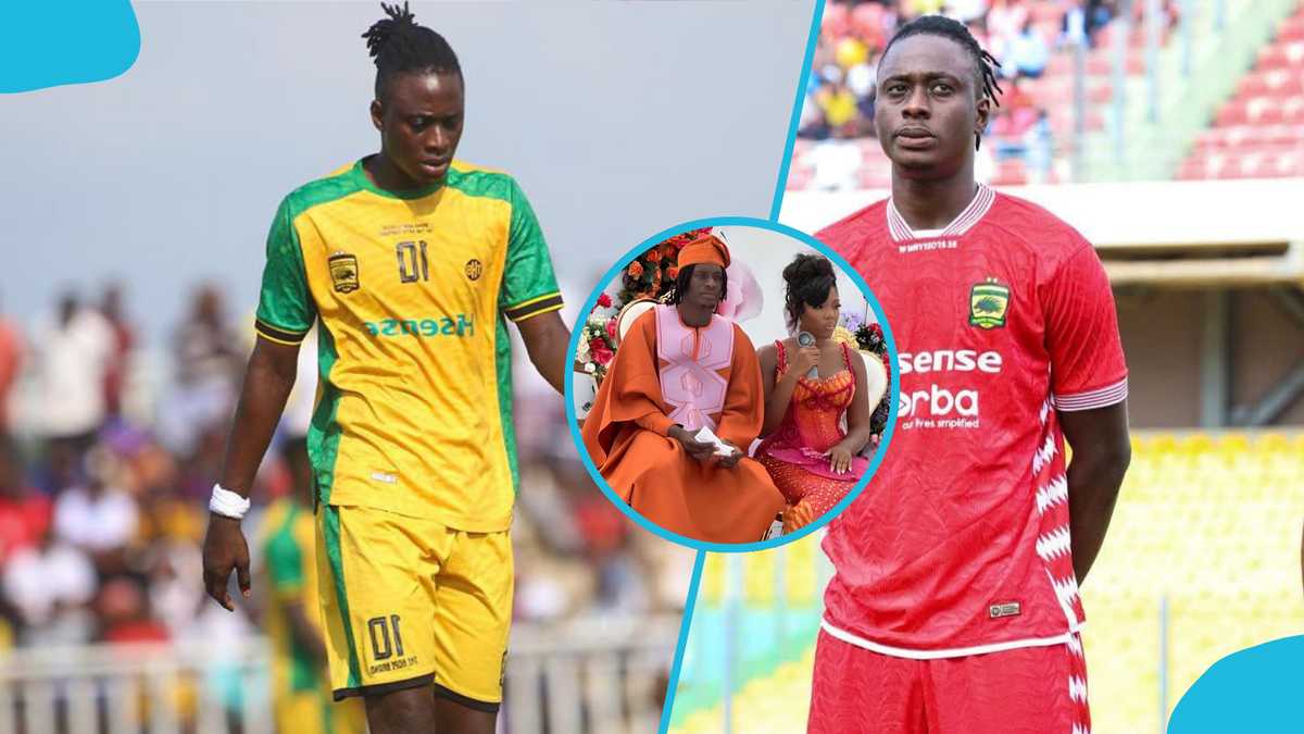 Emmanuel Antwi: Asante Kotoko star ties the knot amid injury setbacks: Fans show love on social ...