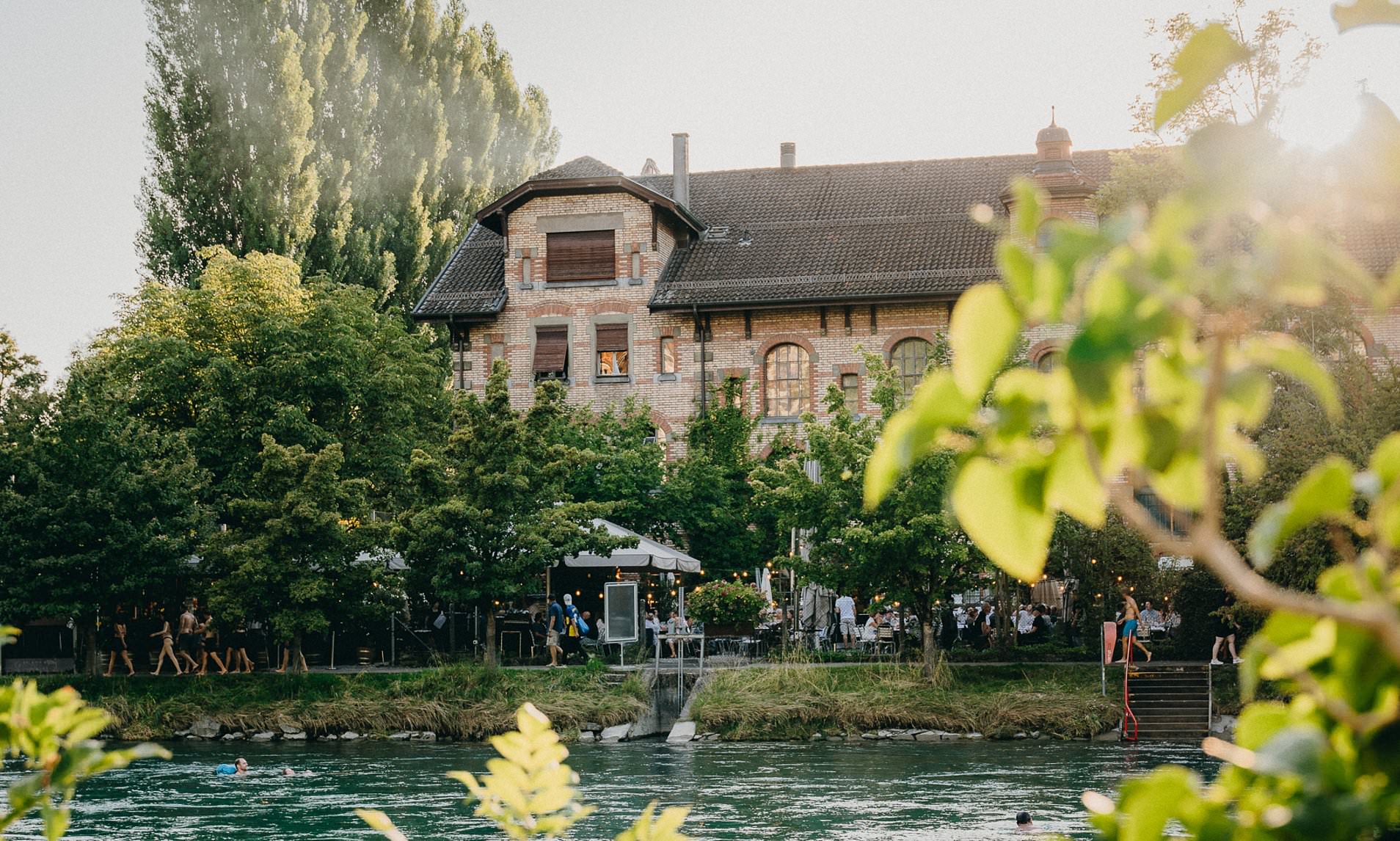 Inside the European hotel where staff swim to work - and guests can do ...