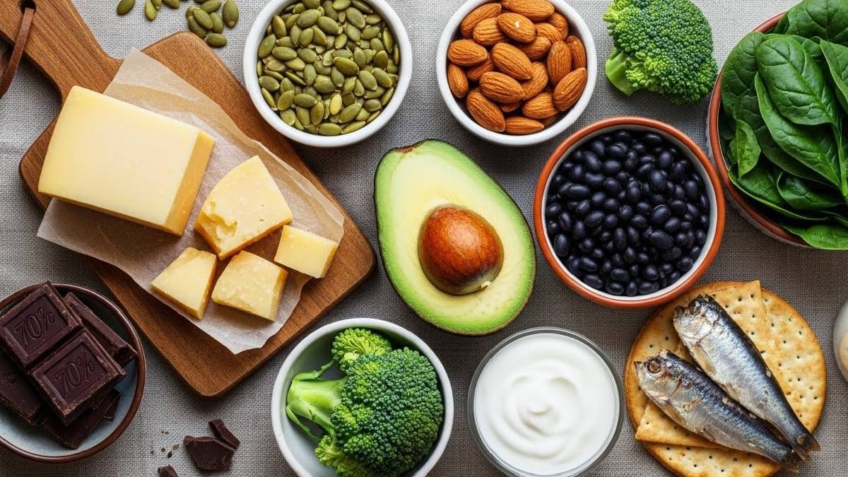 Alimentos con calcio, magnesio y zinc, los minerales del envejecimiento ...