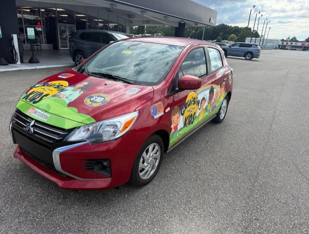 La Grange woman wins new Mitsubishi Mirage in charity raffle