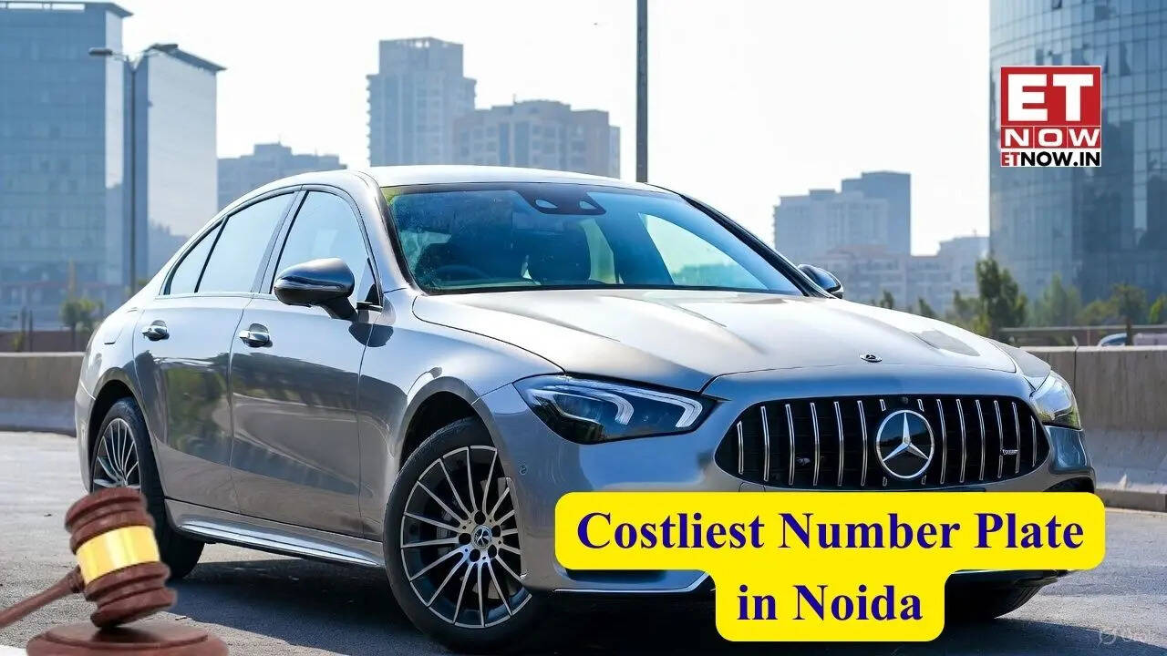 Costliest car plate in Noida: Pharma company paid Rs 27.5 lakh for this ...