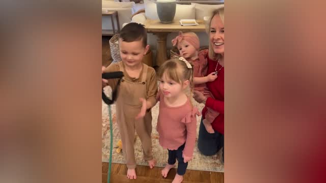 Beloved grandpa reunites with grandkids after successful stem cell ...