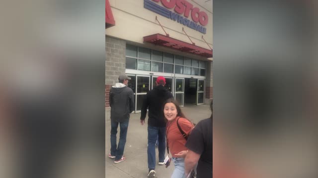 Surprise 40th birthday celebration for Costco superfan at local store