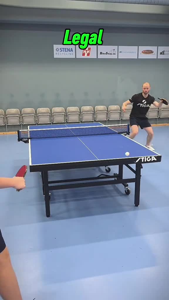 Legal vs illegal serves in table tennis explained