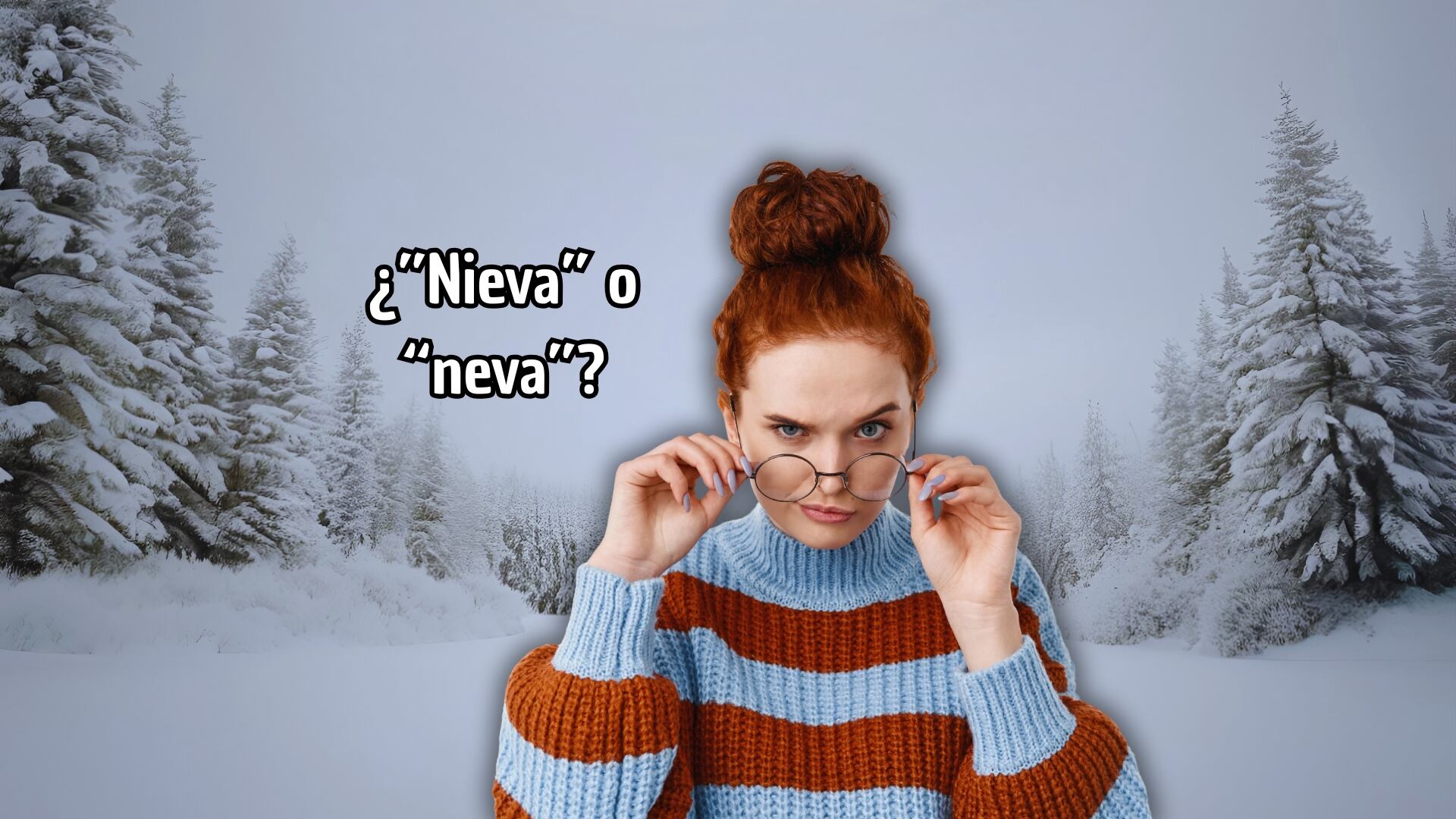 ¿Se dice “neva” o “nieva”? La RAE aclaró cuál es la forma correcta y ...