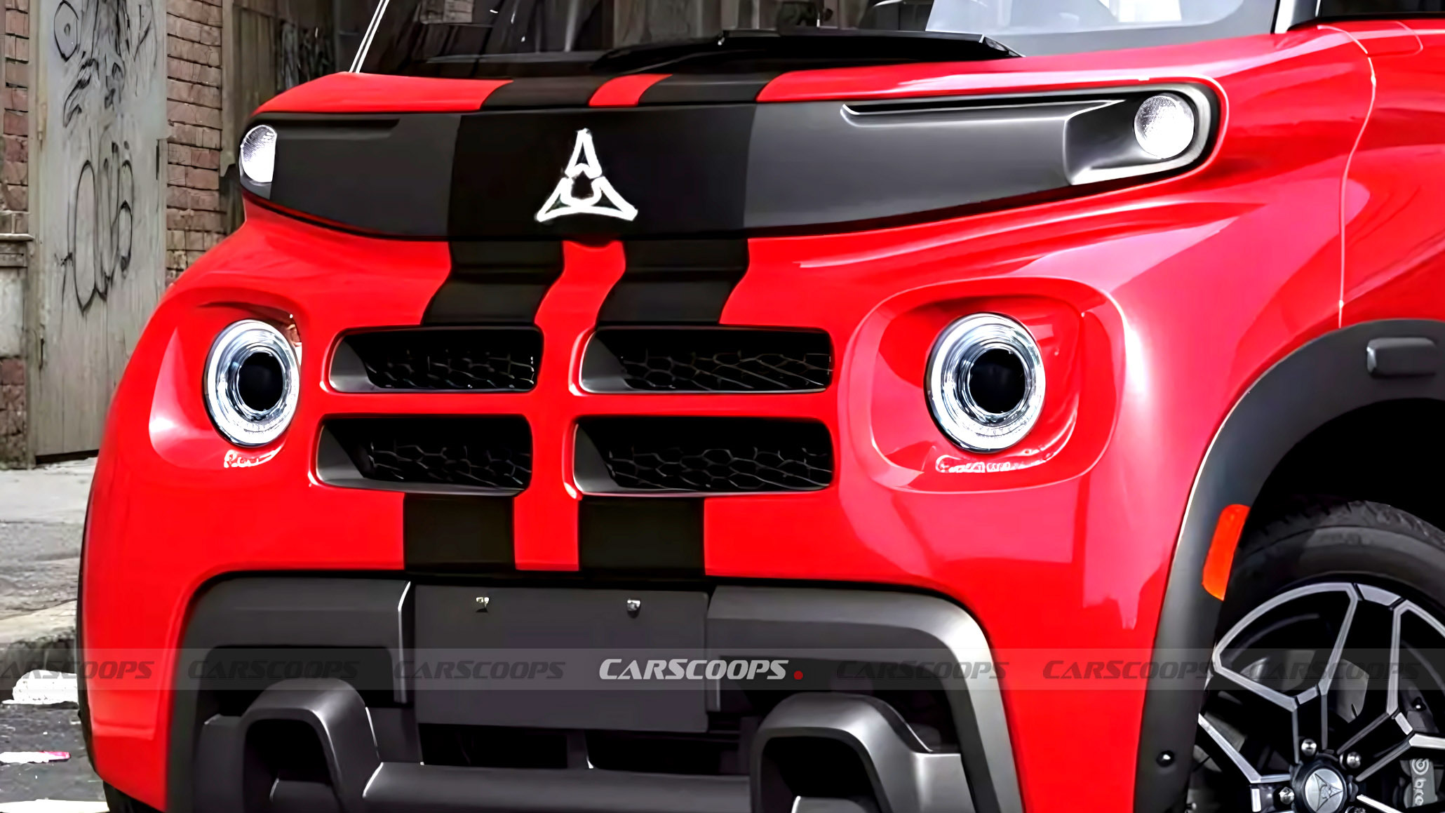 We imagined Stellantis’ tiny EV as Jeep, Dodge, and Chrysler oddballs