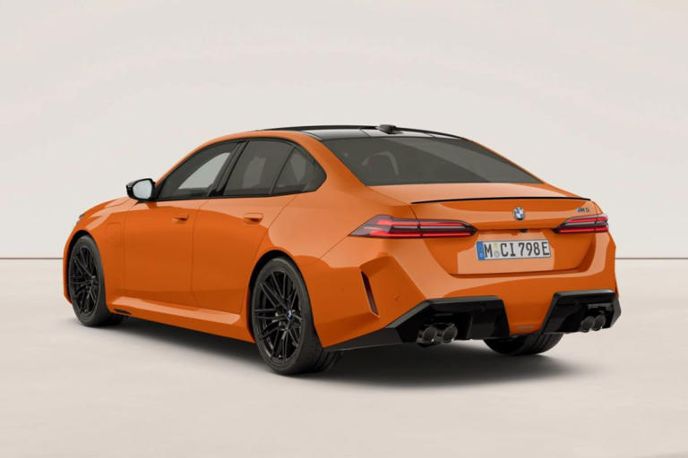 BMW brings back fire orange with an ultra-rare M5 you can only buy in Korea