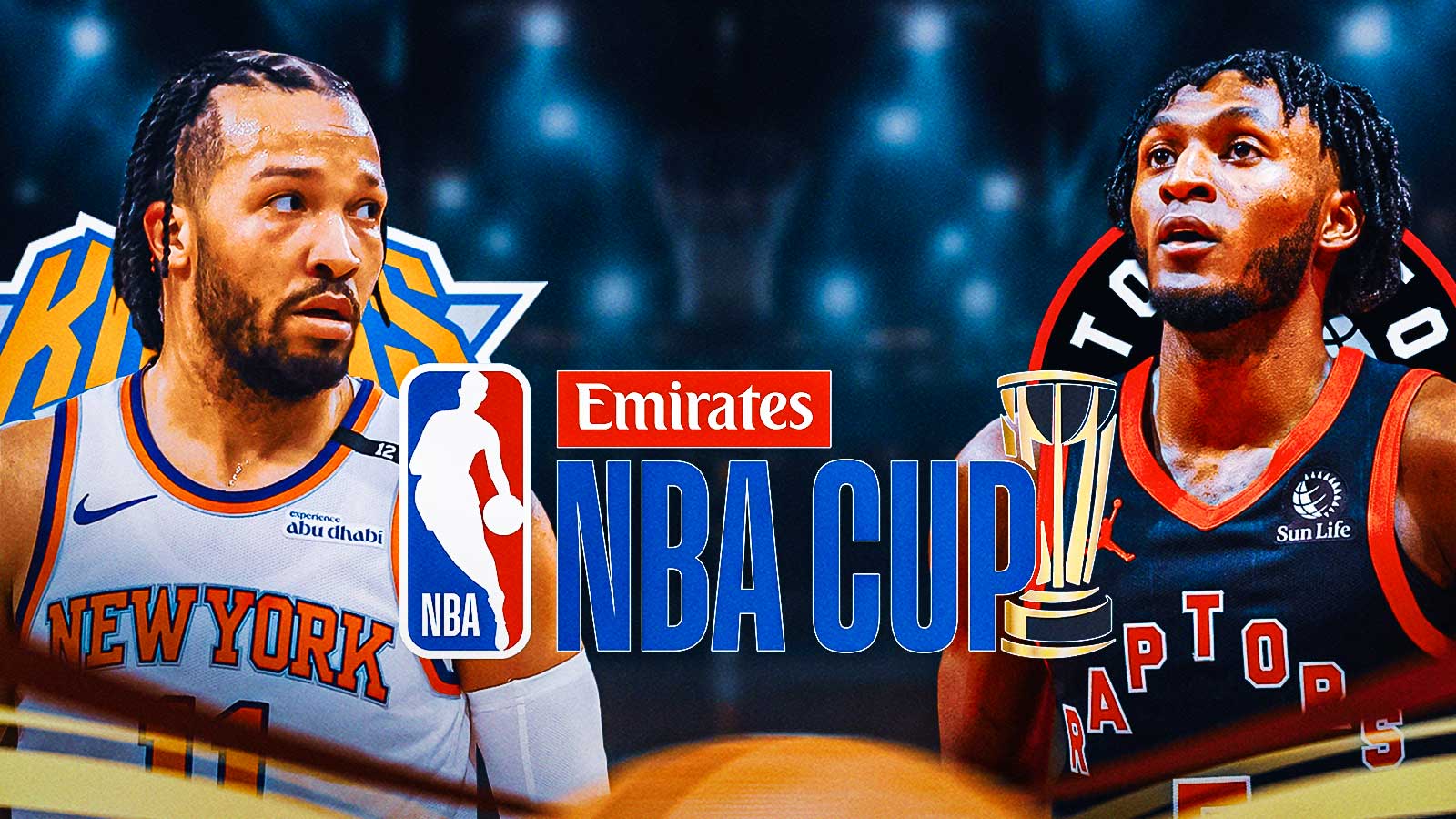 Knicks vs. Raptors 2025 NBA Cup quarterfinals prediction, odds, pick