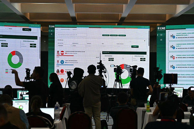 Nasralla denuncia un fraude en el conteo de votos de la elección ...