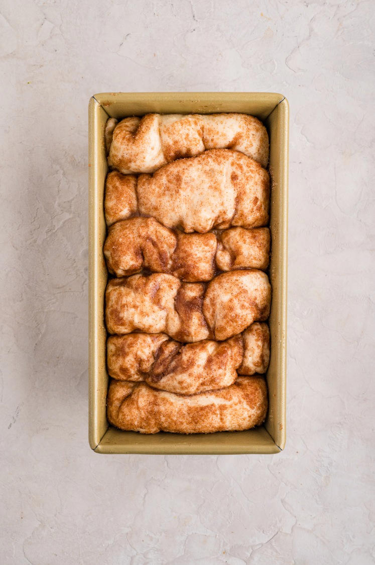 Soft, buttery cinnamon pull apart bread for holiday mornings