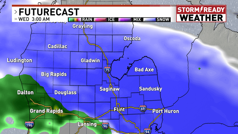 Heavy snow/mix brings winter alerts back Tuesday night - Wednesday