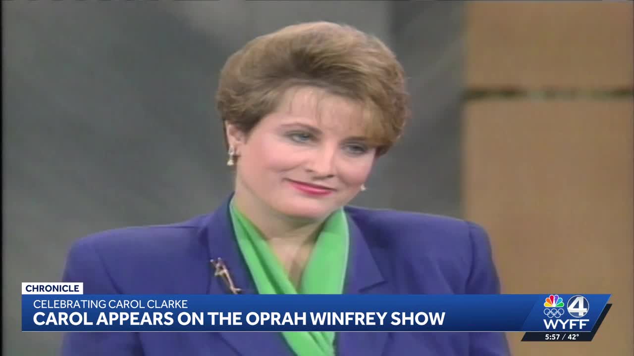 Celebrating Carol Clarke: Carol appears on the Oprah Winfrey Show