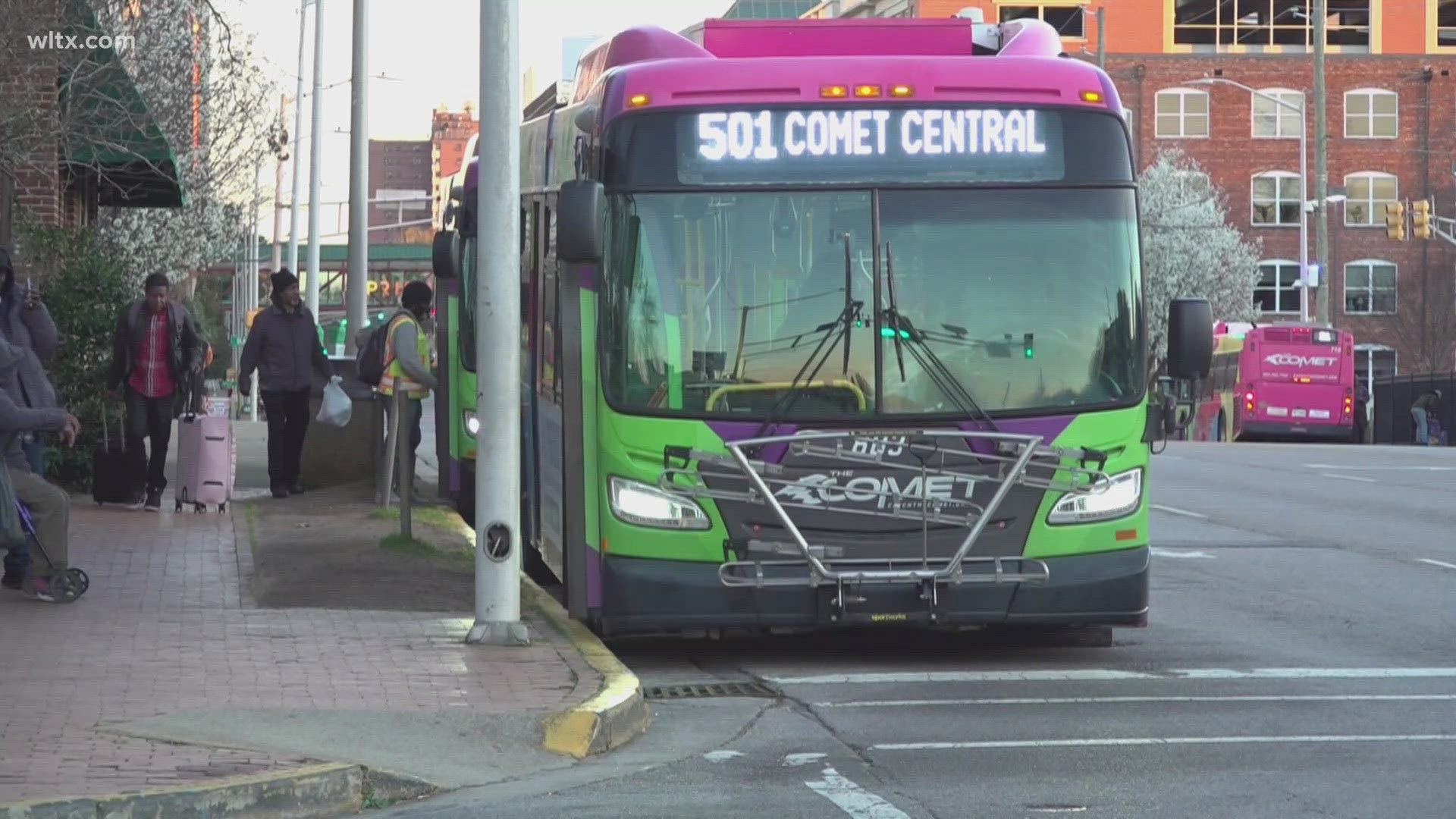 Comet bus system awarded $16B in a federal grant to replace diesel buses